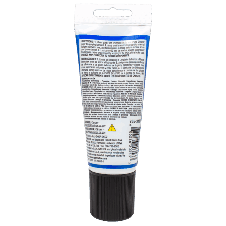 Permatex® Synthetic Brake Caliper Lubricant, 2 OZ | Permatex®
