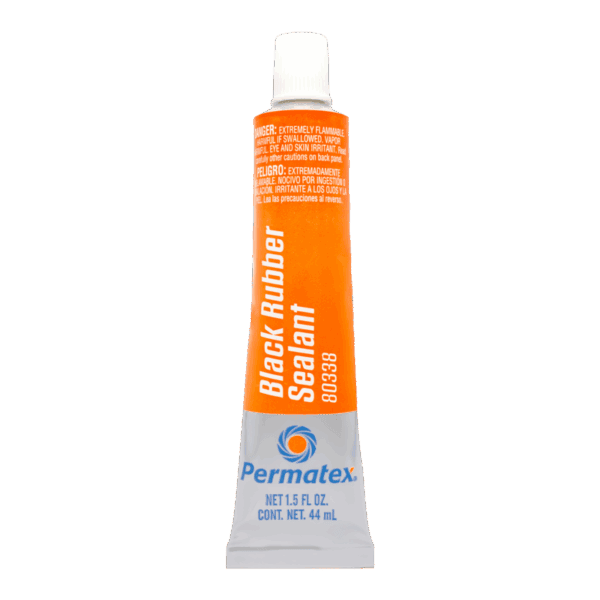 Permatex® Black Rubber Sealant, 1.5 FL. OZ | Permatex®