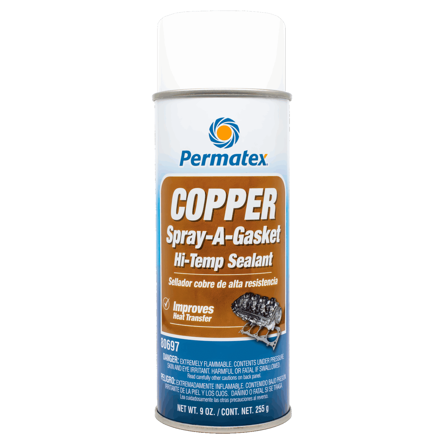 Permatex® Copper Spray-A-Gasket® High-Temp Sealant, 12 OZ | Permatex®