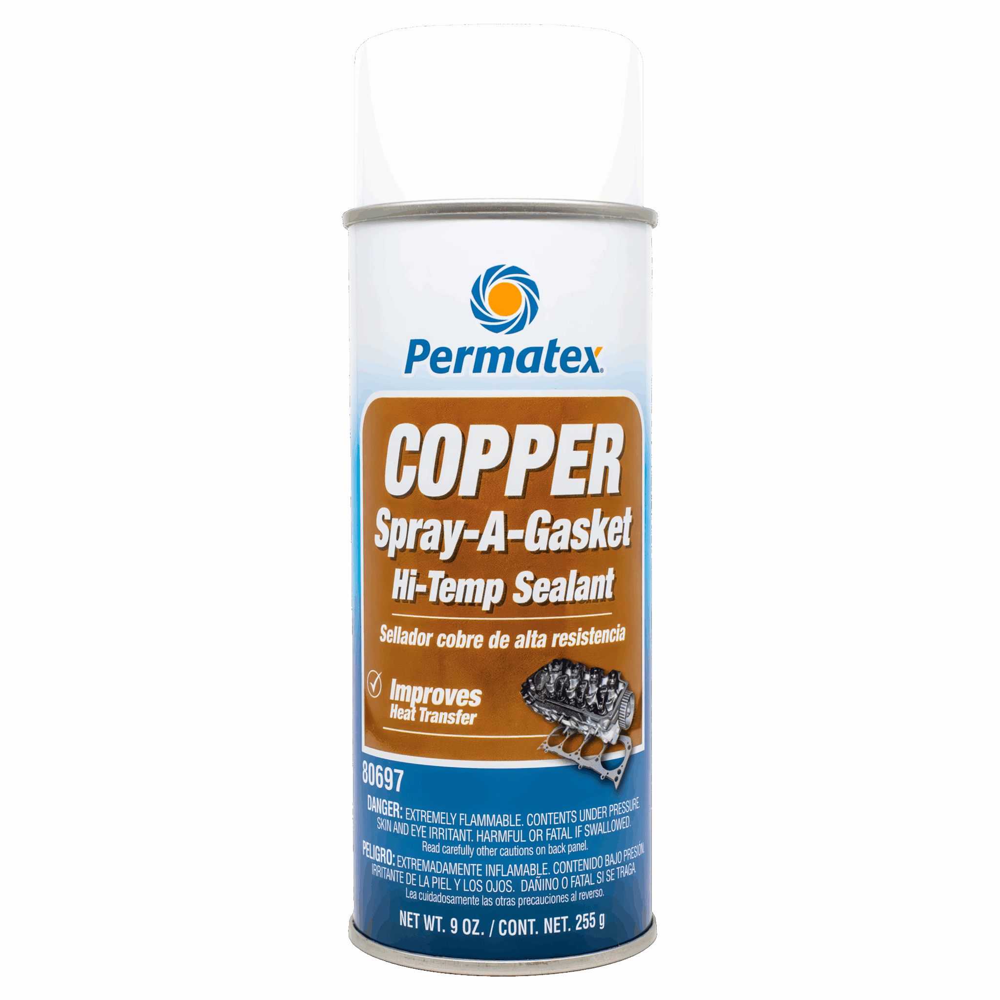Permatex® Copper Spray-A-Gasket® High-Temp Sealant, 12 OZ - Permatex®