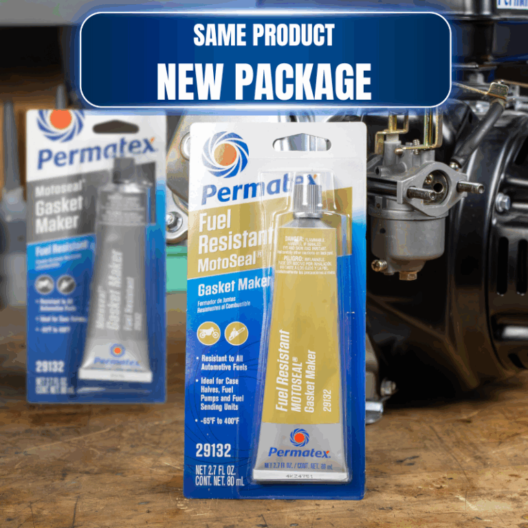 Permatex®Fuel Resistant MotoSeal® Gasket Maker, 2.7 OZ - Permatex®