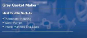 Permatex® The Right Stuff® Grey 1 Minute Gasket Maker, 3 OZ | Permatex®
