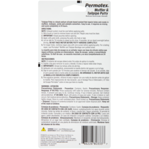 Permatex® Muffler & Tailpipe Putty | Permatex®