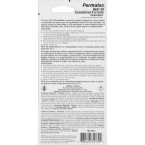 Permatex® Gear Oil RTV Gasket Maker, 3 OZ | Permatex®